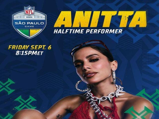 ANITTA CANTARÁ NO PRIMEIRO JOGO DA NFL NA AMÉRICA DO SUL - Portal Pa