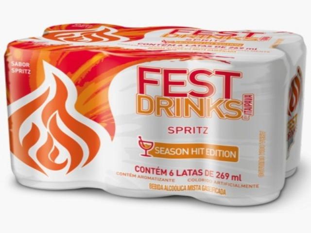 Fest Drinks by Itaipava lança bebida pronta no sabor Spritz sem glúten ...
